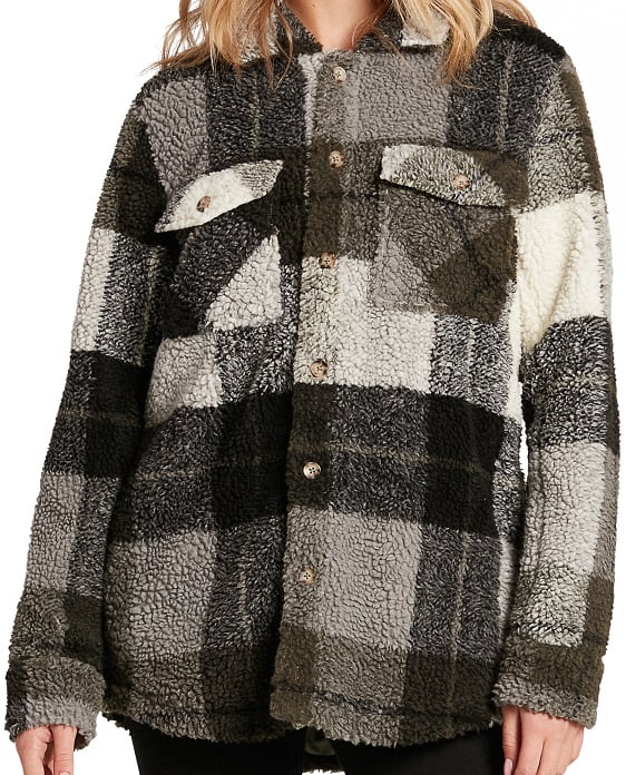 VOLCOM SILENT SHERPA (B1512105) - Army Green Combo