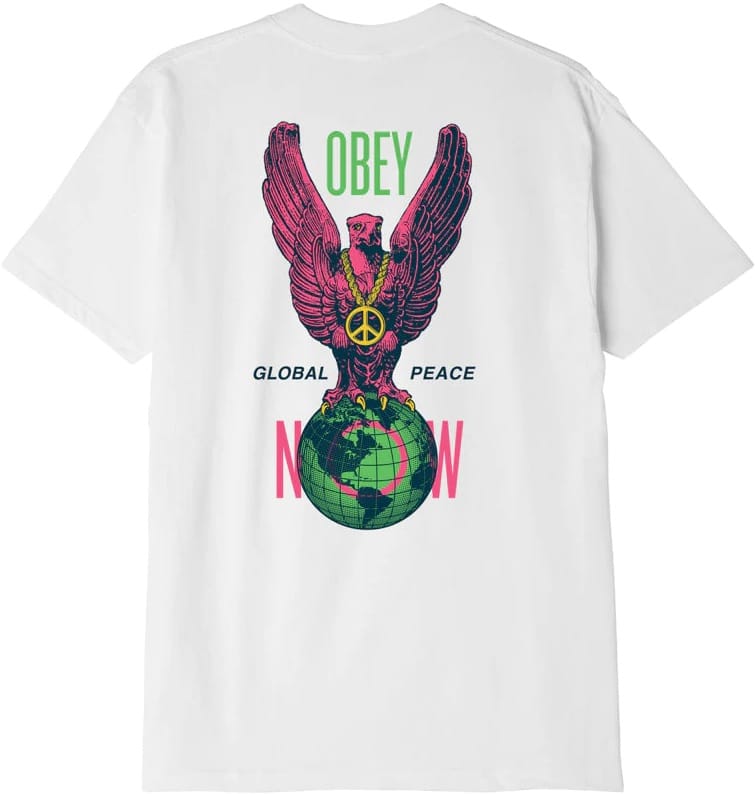 OBEY PEACE EAGLE - White