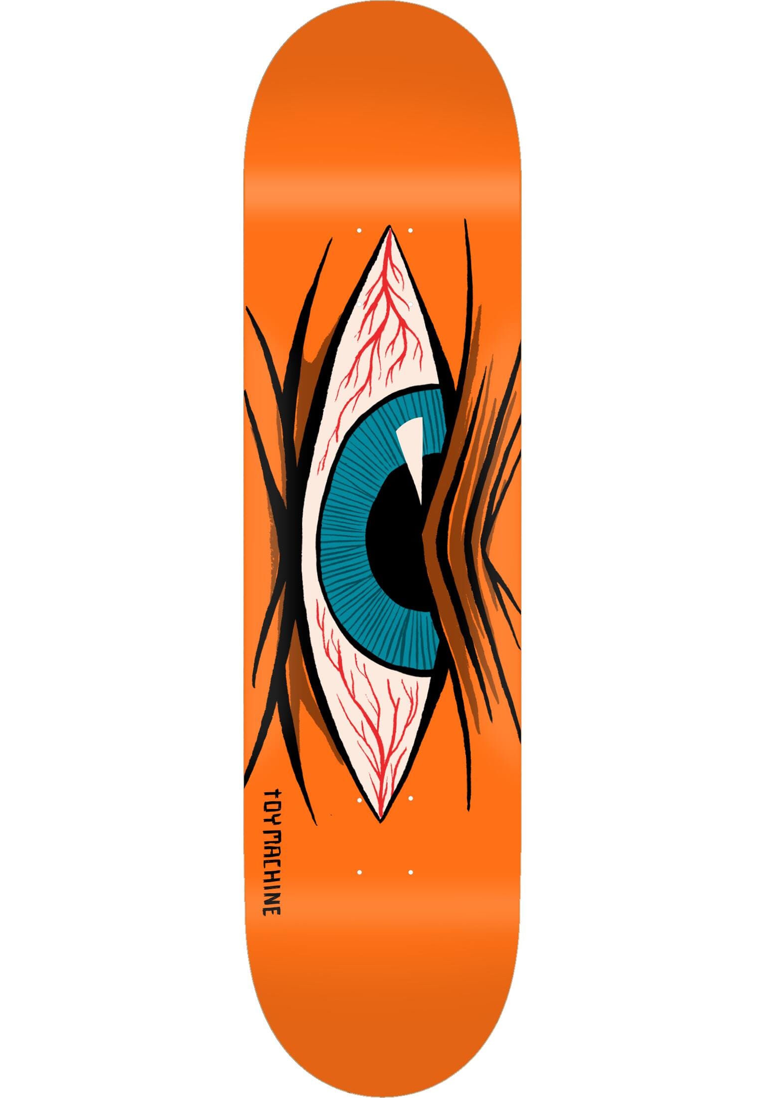 TOY MACHINE MAD EYE 8.38" - Orange