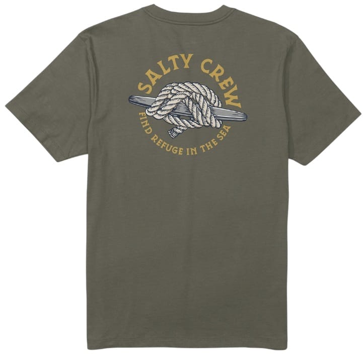 CAMISETA SALTY CREW CLEAT KNOTT - Dusty Olive | Online