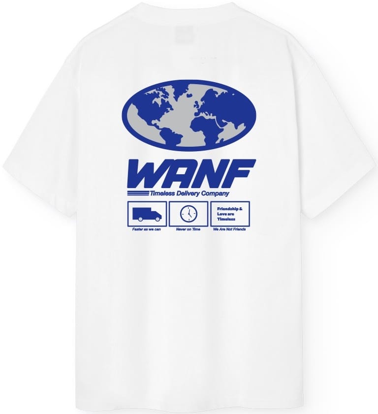 CAMISETA WANF DELIVERY - Optic White | Online